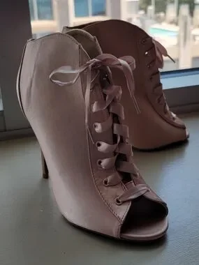 Sebrina Love Luxe Boutique | Shoes | Victorian Vintage Inspired Blush ...